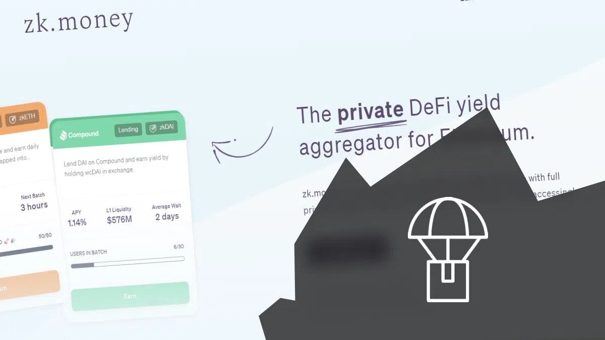 Un potentiel airdrop sur Aztec et ZK Money