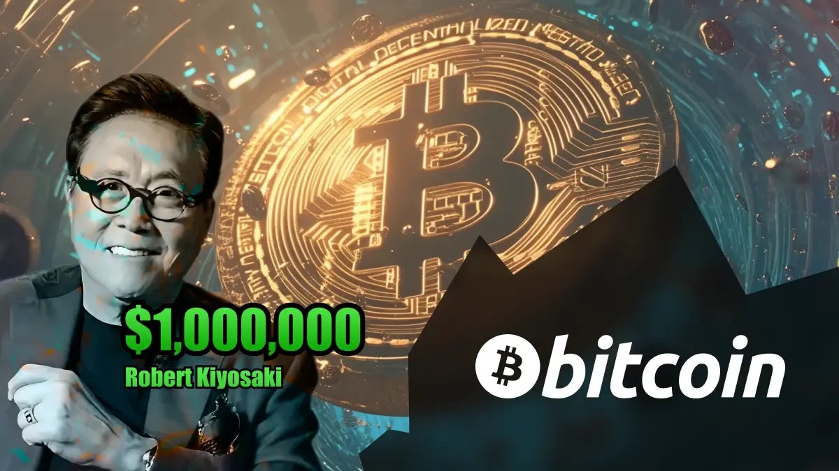 Robert Kiyosaki anticipe un krach économique et prédit un Bitcoin à 1 million de dollars